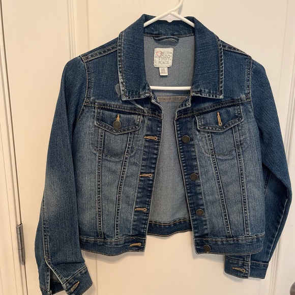 Place | Jackets & Coats | Place Denim Jacket For Kids Blue | Poshmark